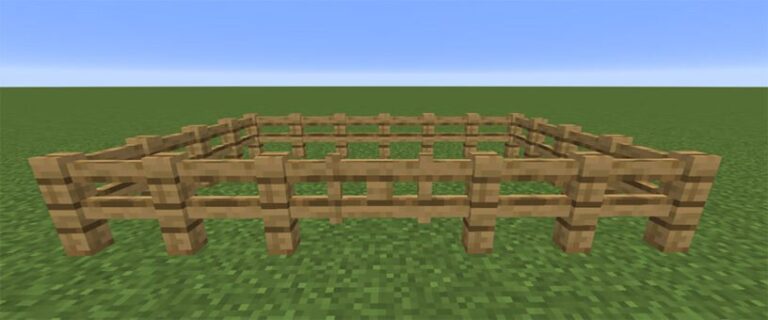Cómo hacer una valla en Minecraft - MundoTrucos