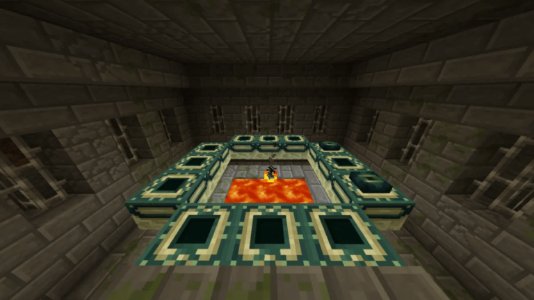 Cómo hacer un portal final en Minecraft PE - MundoTrucos
