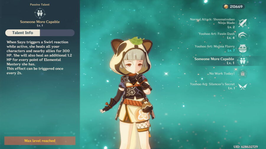 Mejor compilación de Sayu en Genshin Impact - MundoTrucos