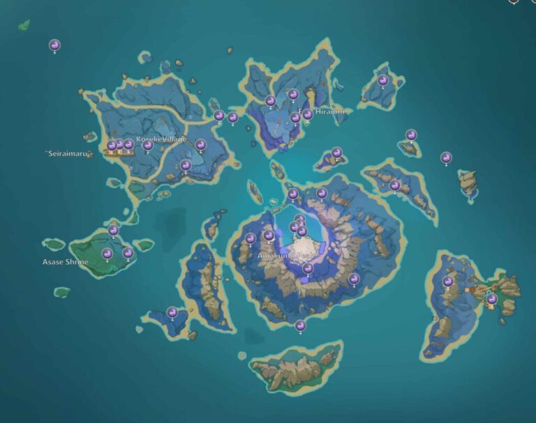 Todas las ubicaciones de Electroculus en Genshin Impact - MundoTrucos