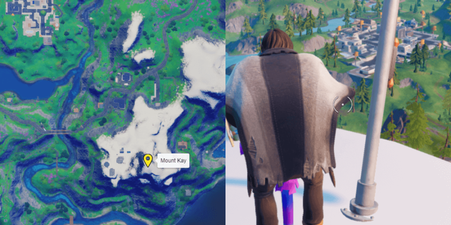Dónde encontrar Scenic Spot, Gorgeous Gorge y Mount Kay | Fortnite ...
