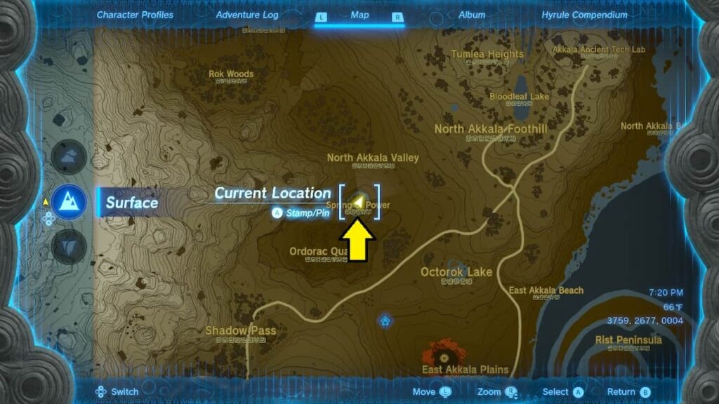 Todas las ubicaciones de las estatuas de la diosa (mapa) en TotK (Zelda ...